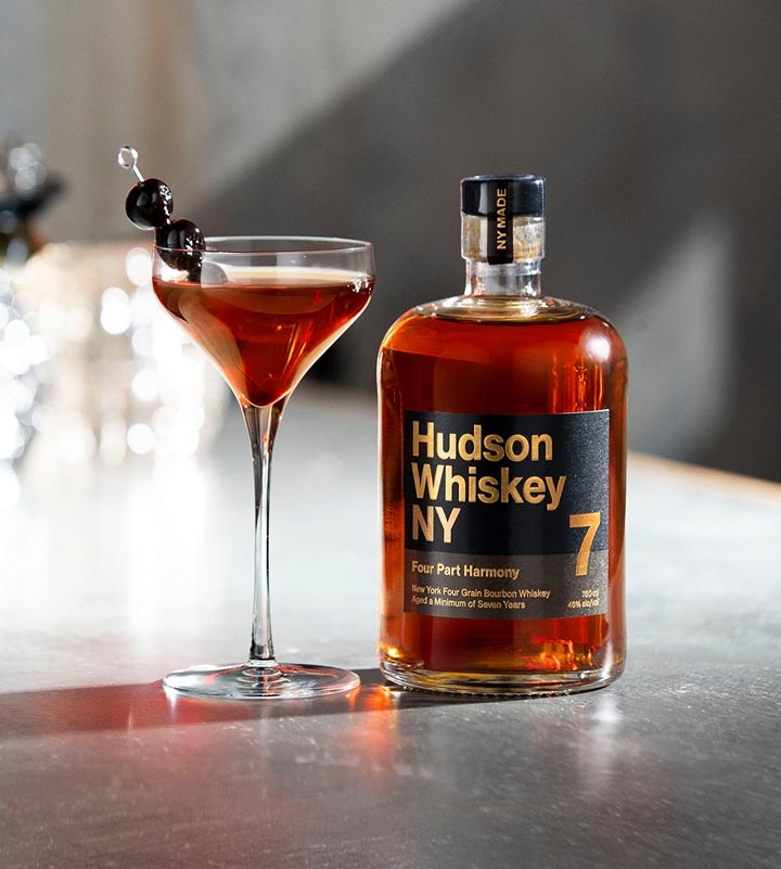 Hudson Four Part Harmony Four Grain Whiskey Hudson Whiskey Hudson
